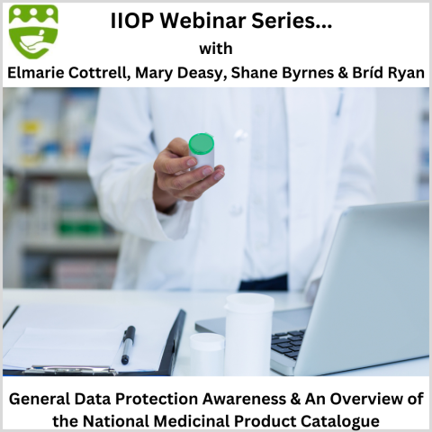 General Data Protection Awareness & An Overview of the National Medicinal Product Catalogue ...